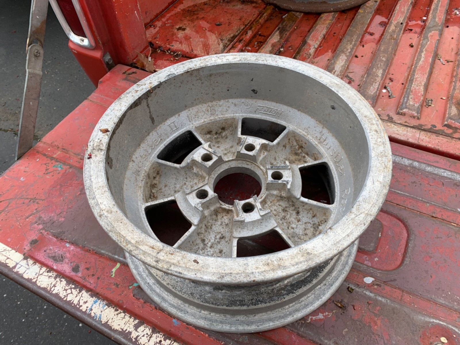 FENTON Vintage Alloy Wheel 14X6 5 on 4 3/4 GM | eBay