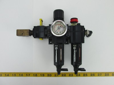 Norgren Excelon Assembly Lockout Valve Regulator PSI Lubricator Module ...