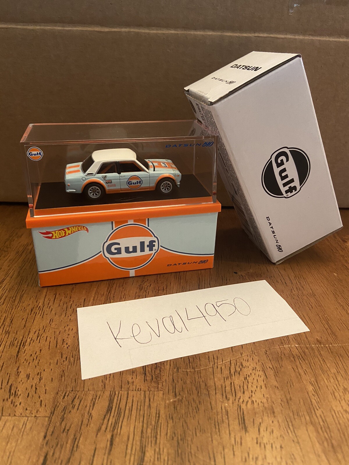 2022 Hot Wheels RLC Exclusive '71 Datsun 510 with Gulf Deco IN HAND ...