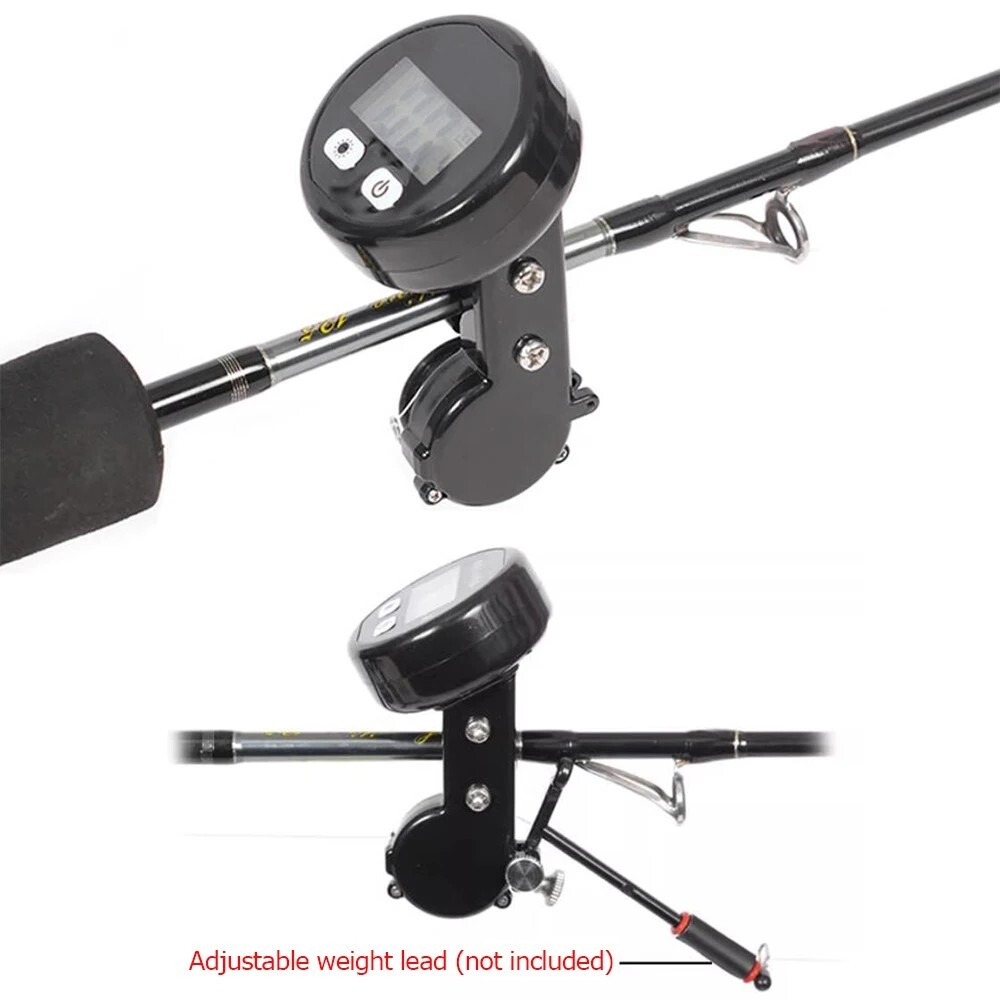 Float Fishing Depth Gauge Digital Line Counter Fishing Depth Meter | eBay