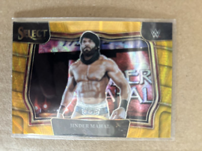 2023 Panini Select Jinder Mahal Ringside #274 Gold Wave Prizm /10 | eBay