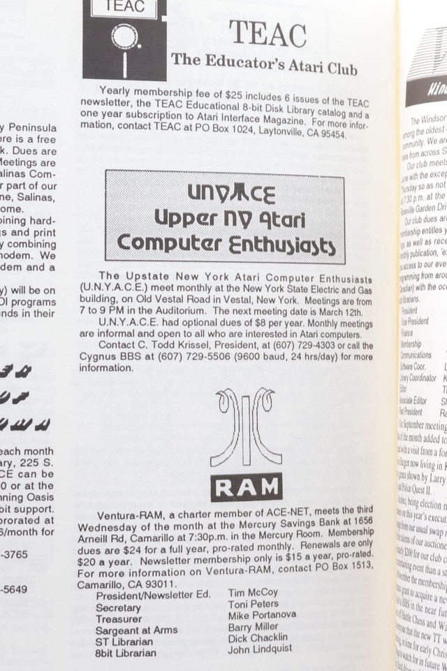 Atari Interface Neodesk Magazine 1991 | eBay