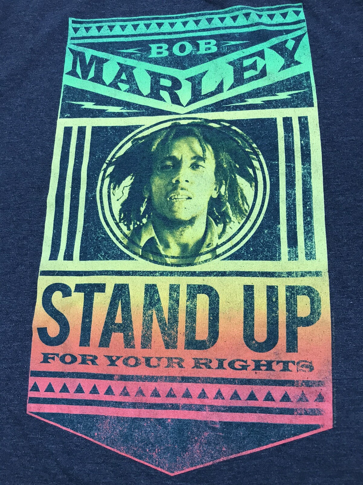Bob Marley Reggae Stand up for your rights T Shirt S… - Gem