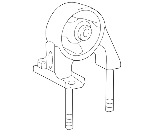 1237121021+Genuine+Toyota+Insulator+Engine+Mounting+Rear+12371-21021 ...