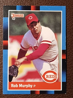 ROB MURPHY REDS 1988 DONRUSS BASEBALL CARD #82 | eBay