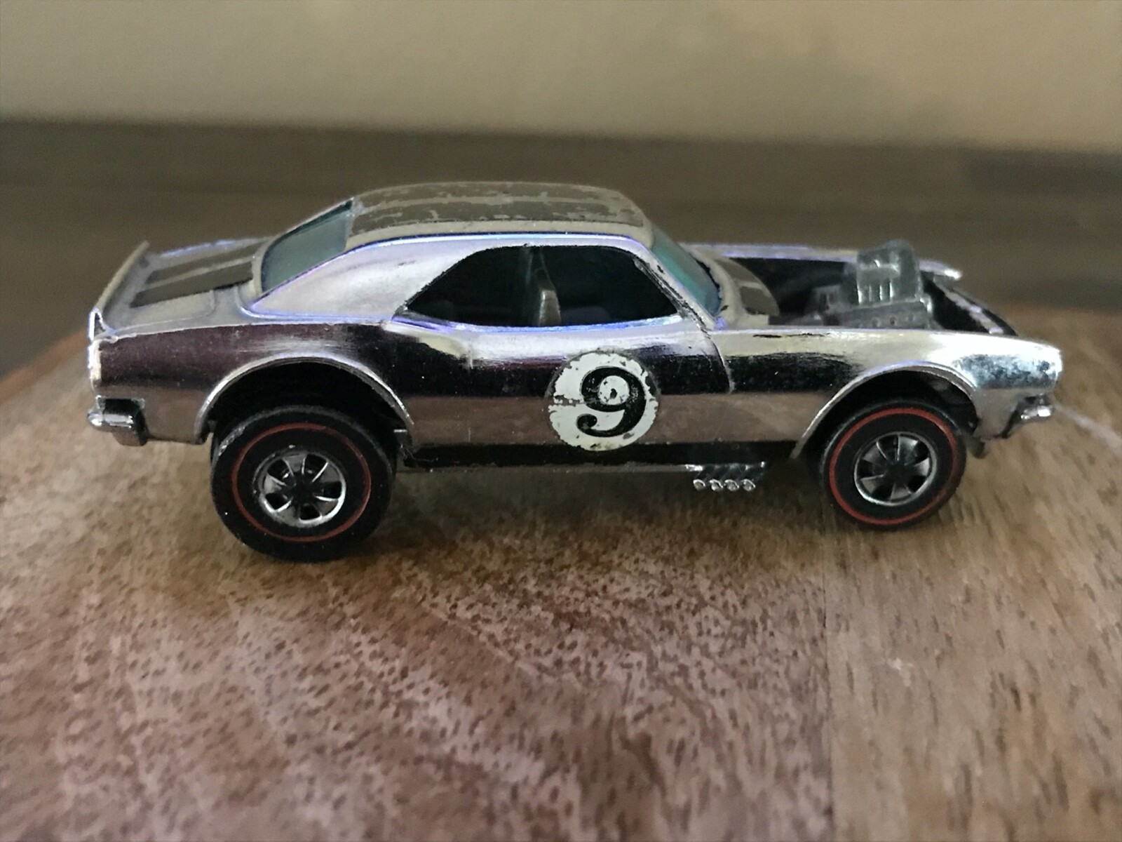 Vintage - 1969 Hot Wheel's Redline/Silver Chrome "Heavy Chevy" Camaro ...