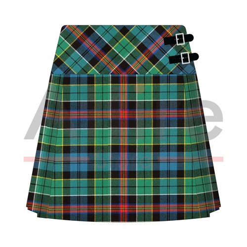 Scottish Handmade Traditional Allison Ancient Tartan Kilt For Women ...
