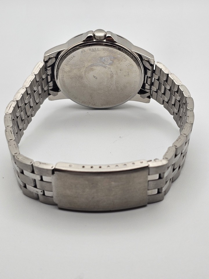 TFX By BULOVA Mens Silver-Tone Multifunction Analog Bracelet Watch ...