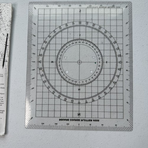 Vintage Weems & Plath Square COURSE PLOTTER- #555 Navigation - Read | eBay