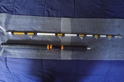 Heavy Saltwater Trolling Rod Conventional Boat Fishing YIYI Pole 180cm ...