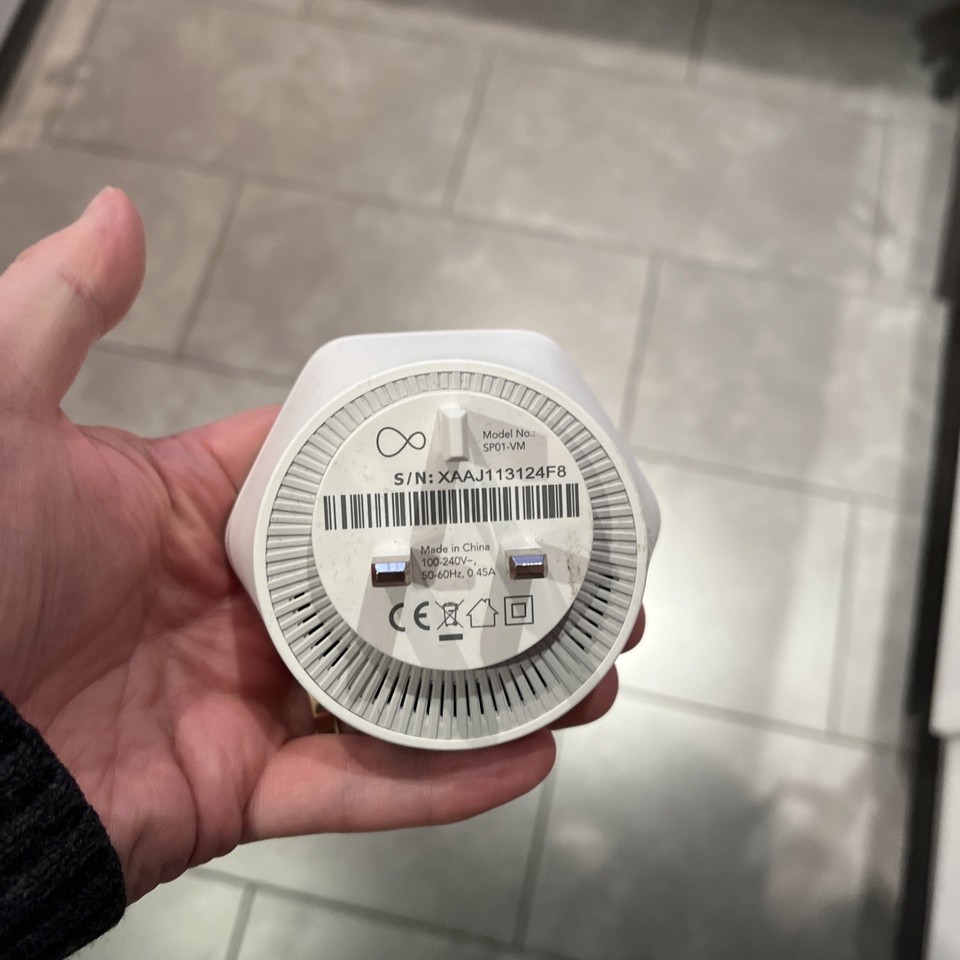 Virgin Media WiFi Booster Intelligent Pod - Model: PP01-VM. Virgin ...