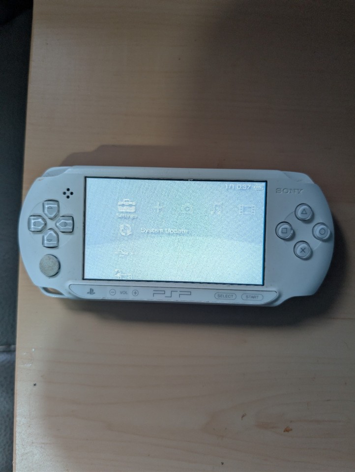 Sony PSP Street E1003 White Handheld Console Spares and Repair | eBay UK