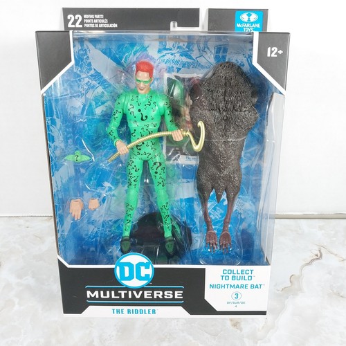 McFarlane Toys DC Batman Forever - The Riddler - 7in Build-A Figure ...