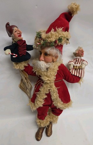 Demdaco Drolleries Puppet Theater By Deborah Henderson Christmas Santa ...