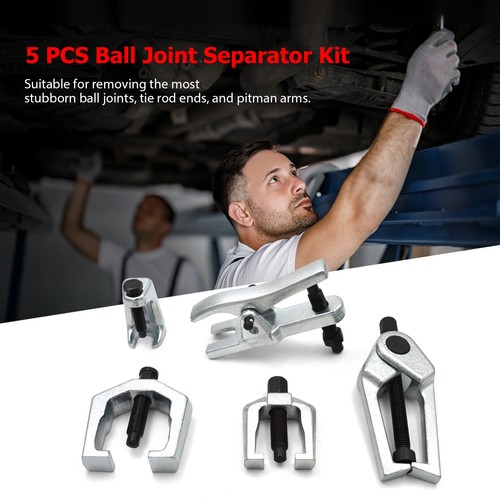 Ball Joint Separator Kit Pitman Arm Puller Tie Rod End Remover Splitter ...