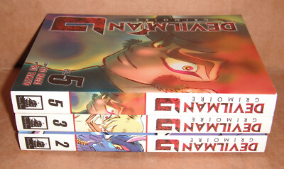 Devilman Grimoire Vol. 2,3,5 Manga Graphic Novels Set English | eBay