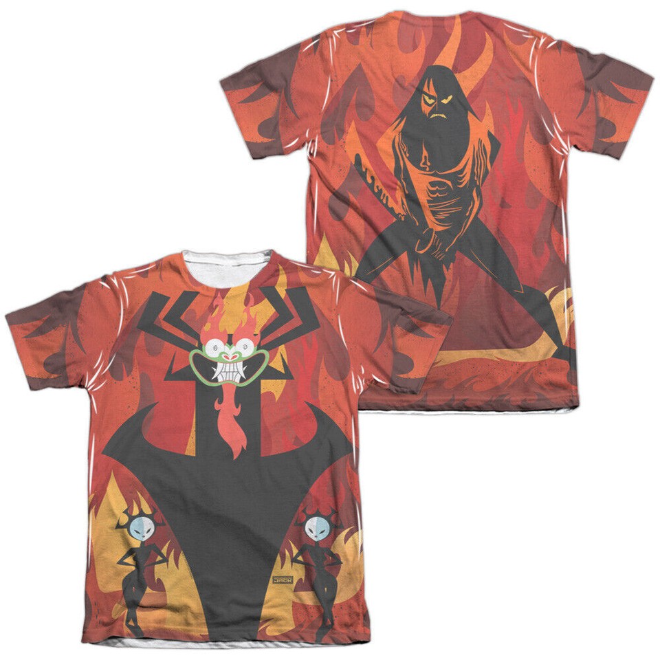 SAMURAI JACK AKUS WRATH Licensed Adult Men's Graphic Tee Shirt SM-3XL ...