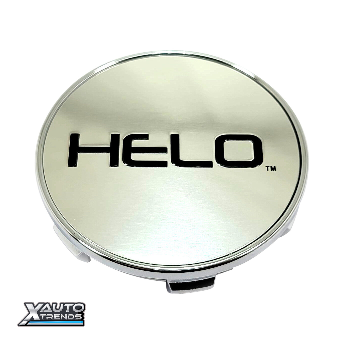 Helo Wheel Center Cap Snap In - Chrome W/ Gloss Black Logo BW6216-CH | eBay