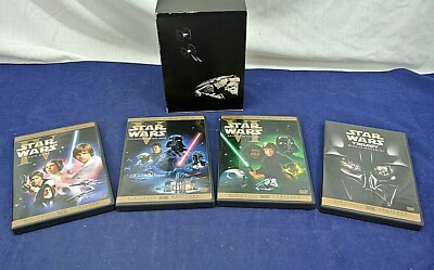 STAR WARS TRILOGY, 2004, FOUR DISC SET, FULL SCREEN | eBay