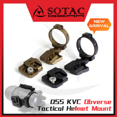 SOTAC Hunting PVS-14 Helmet Mount Adapter for REQ Universal Bridge ...