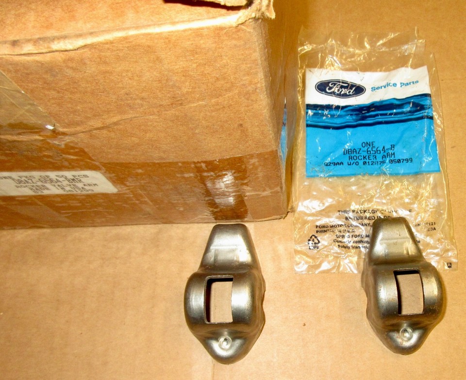 Set 16 NOS Ford D8AZ-6564-B rocker arms 1973-1979 351C, 351M, 400 ...