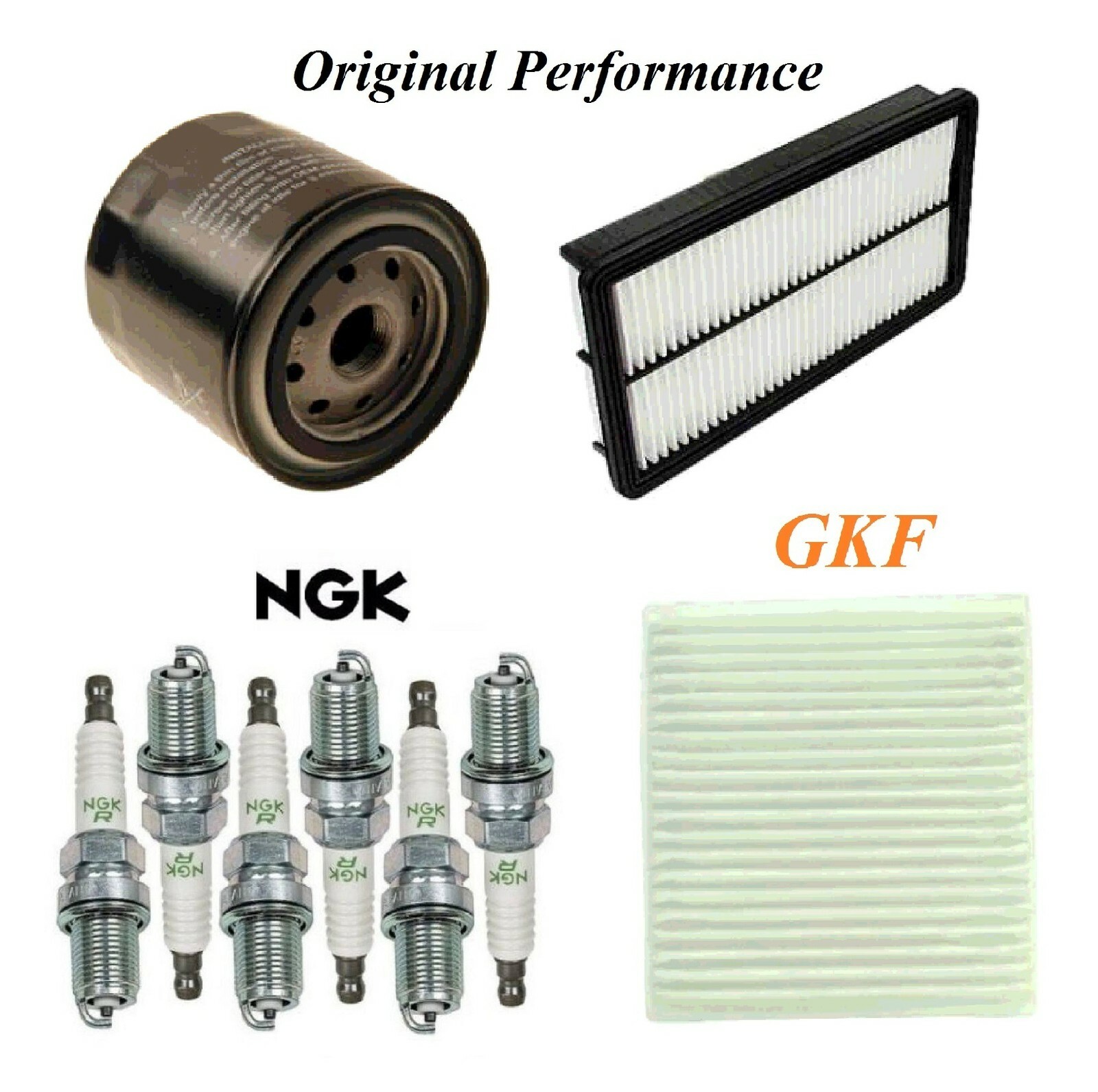Tune Up Kit Filters Spark Plugs For MAZDA MPV V6 3.0L; TO VIN #LW34845 ...