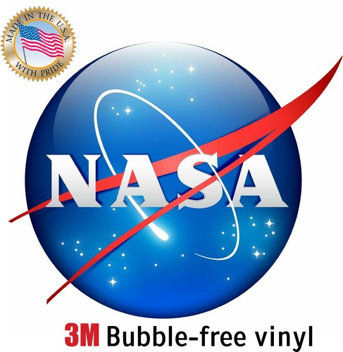 NASA MEATBALL EMBLEM DECAL 3M STICKER MADE IN USA WINDOW CAR LAPTOP ...