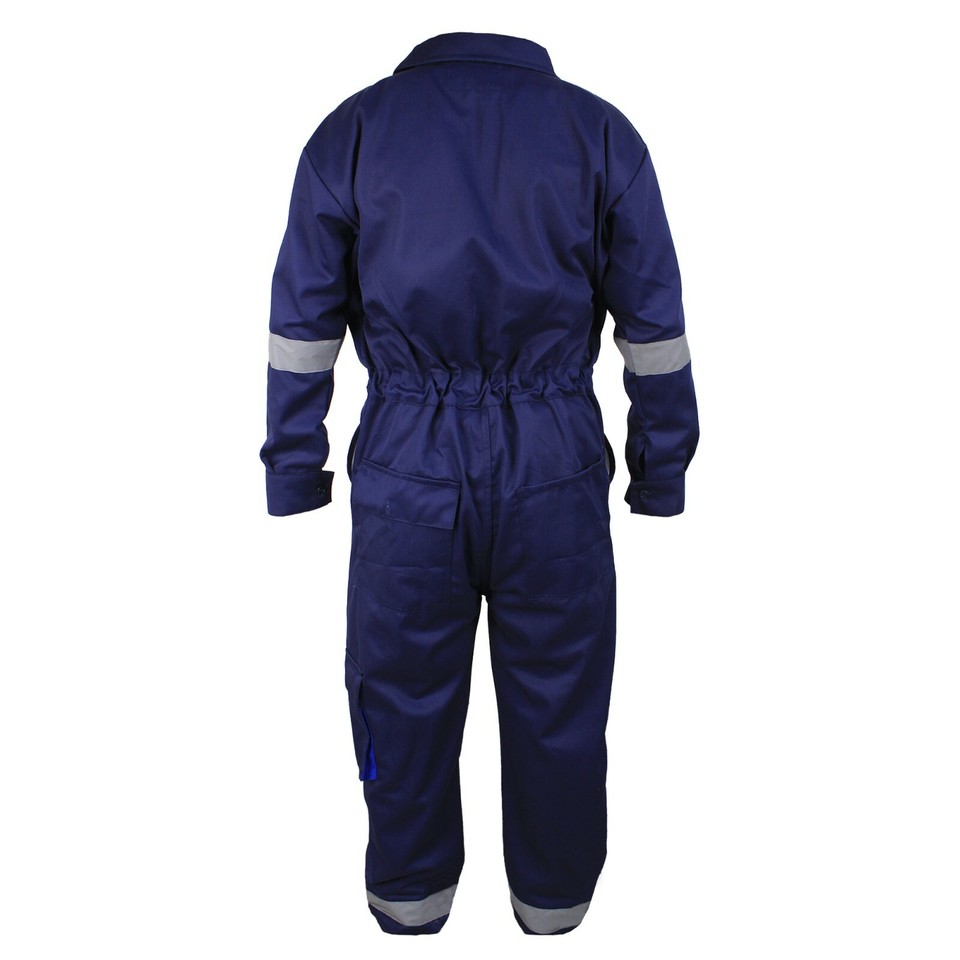 Work Wear Men's Overalls Boiler Suit Coveralls Mechanics Boilersuit ...