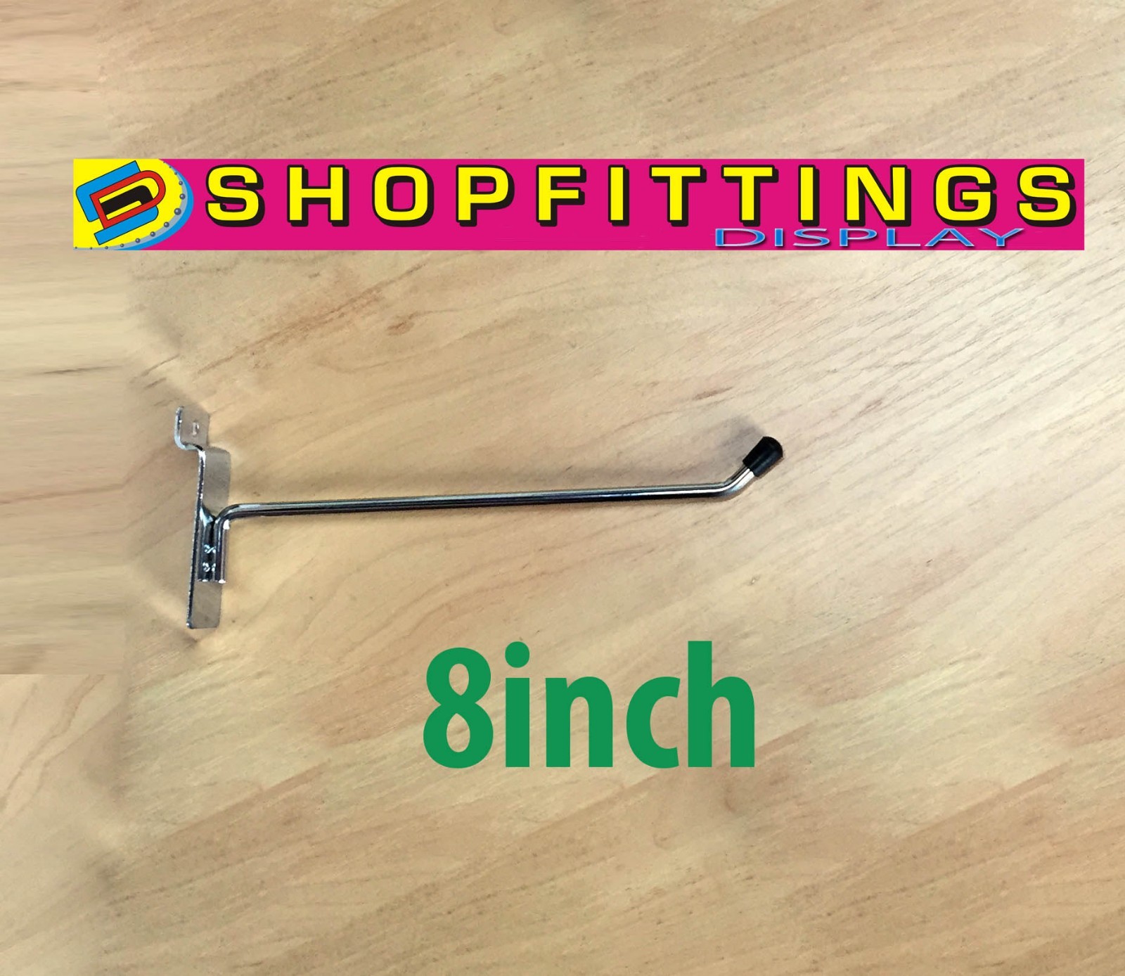 SLAT WALL SLATWALL FITTINGS PRONGS ARMS HOOKS RETAIL DISPLAY SHOP ...