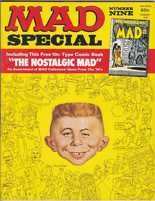 MAD Special #9 (1972) - The Nostalgic Mad #1 bonus Insert included ...