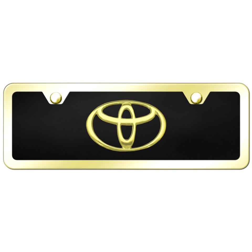 Toyota Logo License Plate Kit | eBay