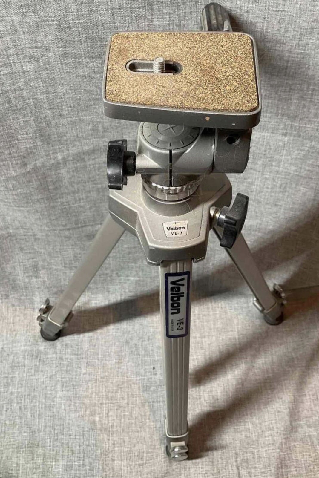 Velbon VE-3 Aluminum Professional Adjustable Tripod 22"-60" Camera ...