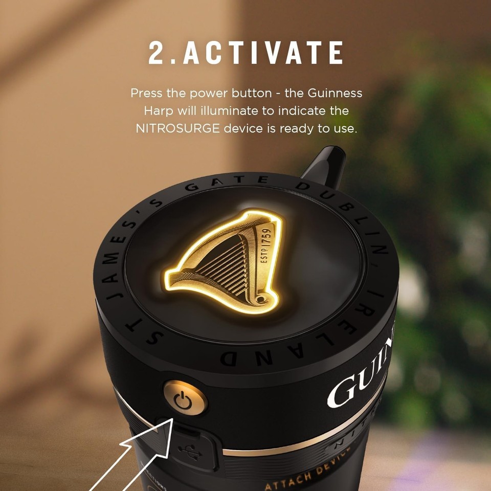 Guinness Draught Nitrosurge Device | Stout Beer | Perfect Pub Pour at ...