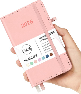Pocket Planner 2026 Weekly Monthly Planners with Month Tabs for Purse 3 ...