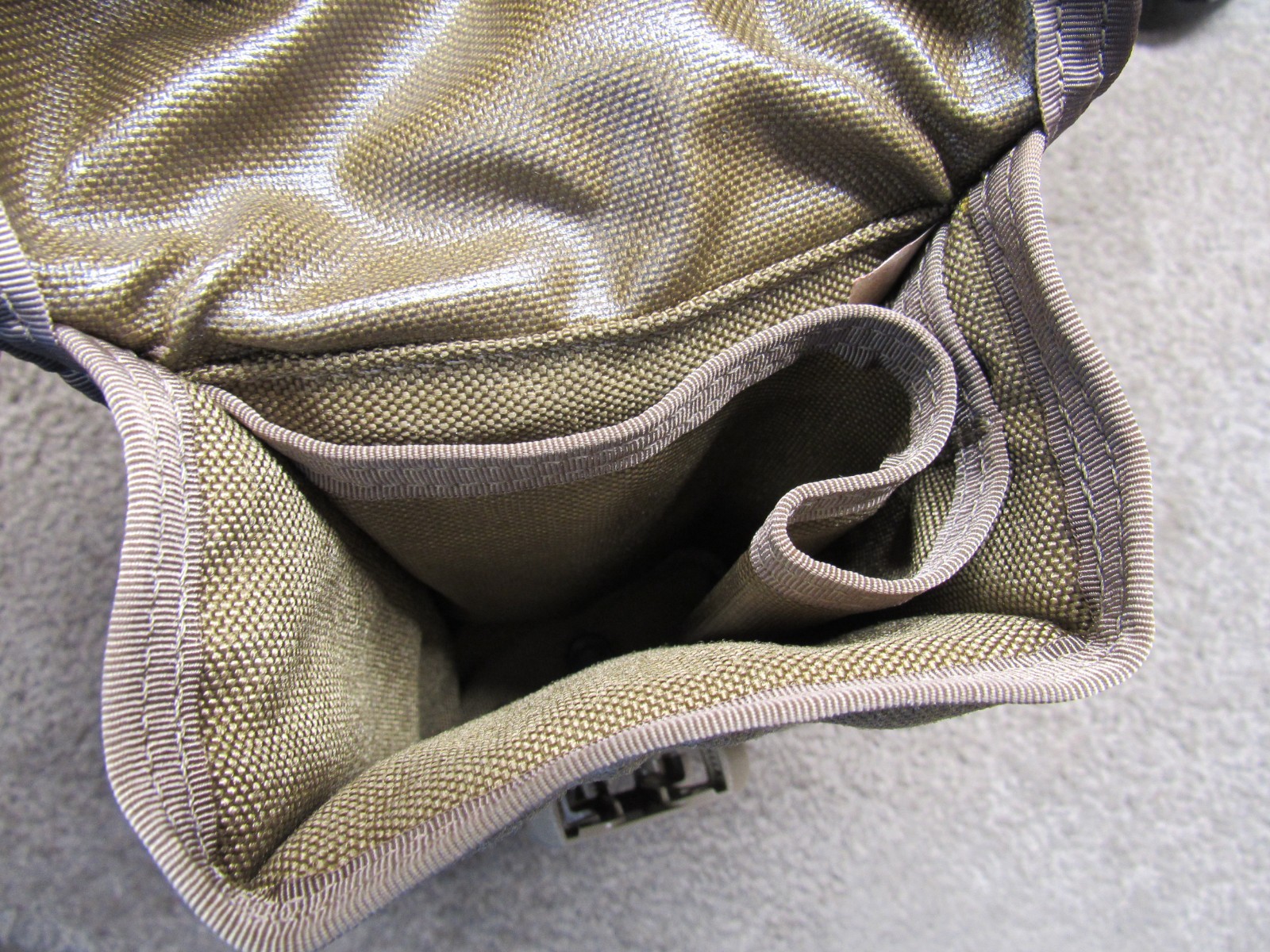 US M24 Binoculars Case Molle Pouch Padded Coyote Tan USMC Eagle ...