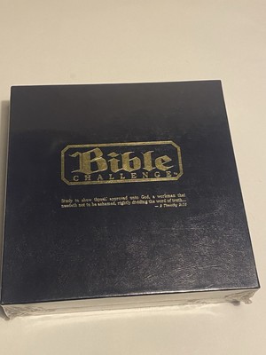 Vtg Bible Challenge Trivia Board Game (James E. Barineau 1984) New ...
