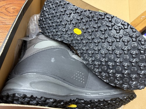 SIMMS Rivershed Studded Rubber Sole Fly Fishing Wading Boots Men US 9 ...