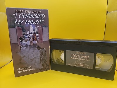 Tell The Devil "I Changed My Mind!" by T.D. Jakes (VHS 1994) Reclaiming The Lost | eBay