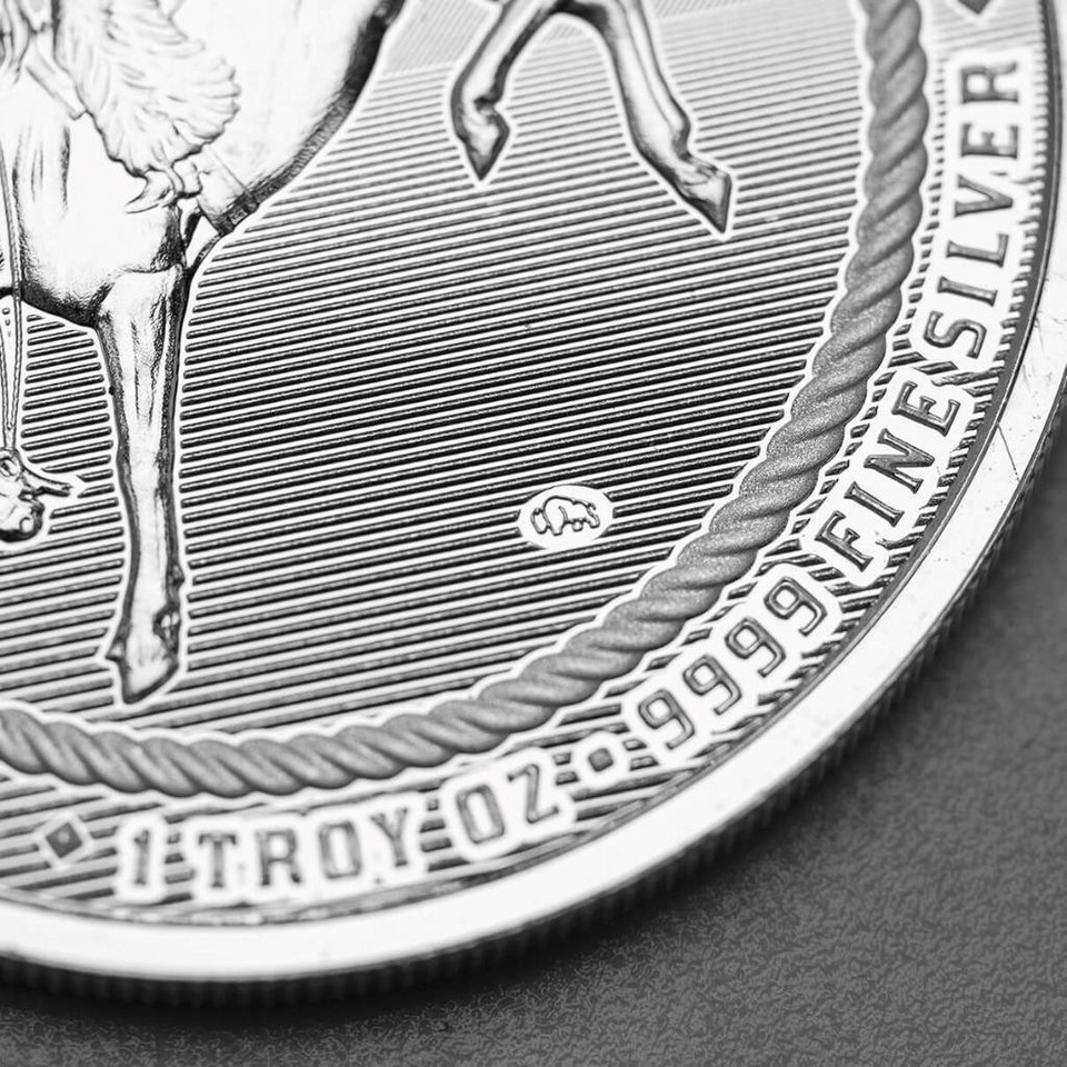 20 x 1 oz Silver Cowboy Rounds w/ Buffalo Privy .9999 Silver Rounds ...