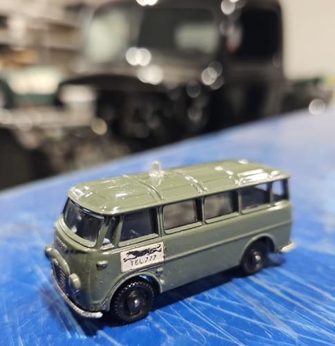 Politoys ROMEO Police No 2 Vintage Alfa Micro Bus Penny Italian Diecast ...