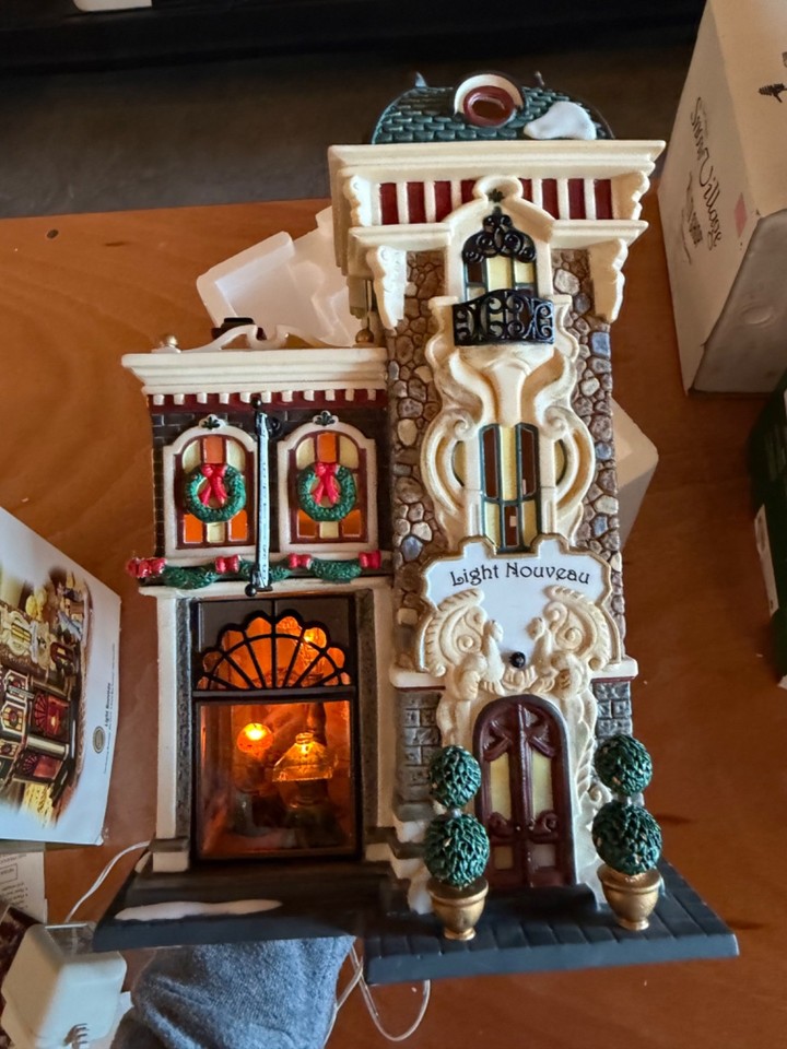 DEPT 56 "LIGHT NOUVEAU" 20th Anniversary 56.59262 CIC **Read ...