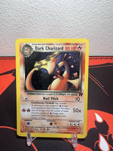 Dark Charizard Team Rocket 4/82 Holo Rare Pokémon Card - MP | eBay