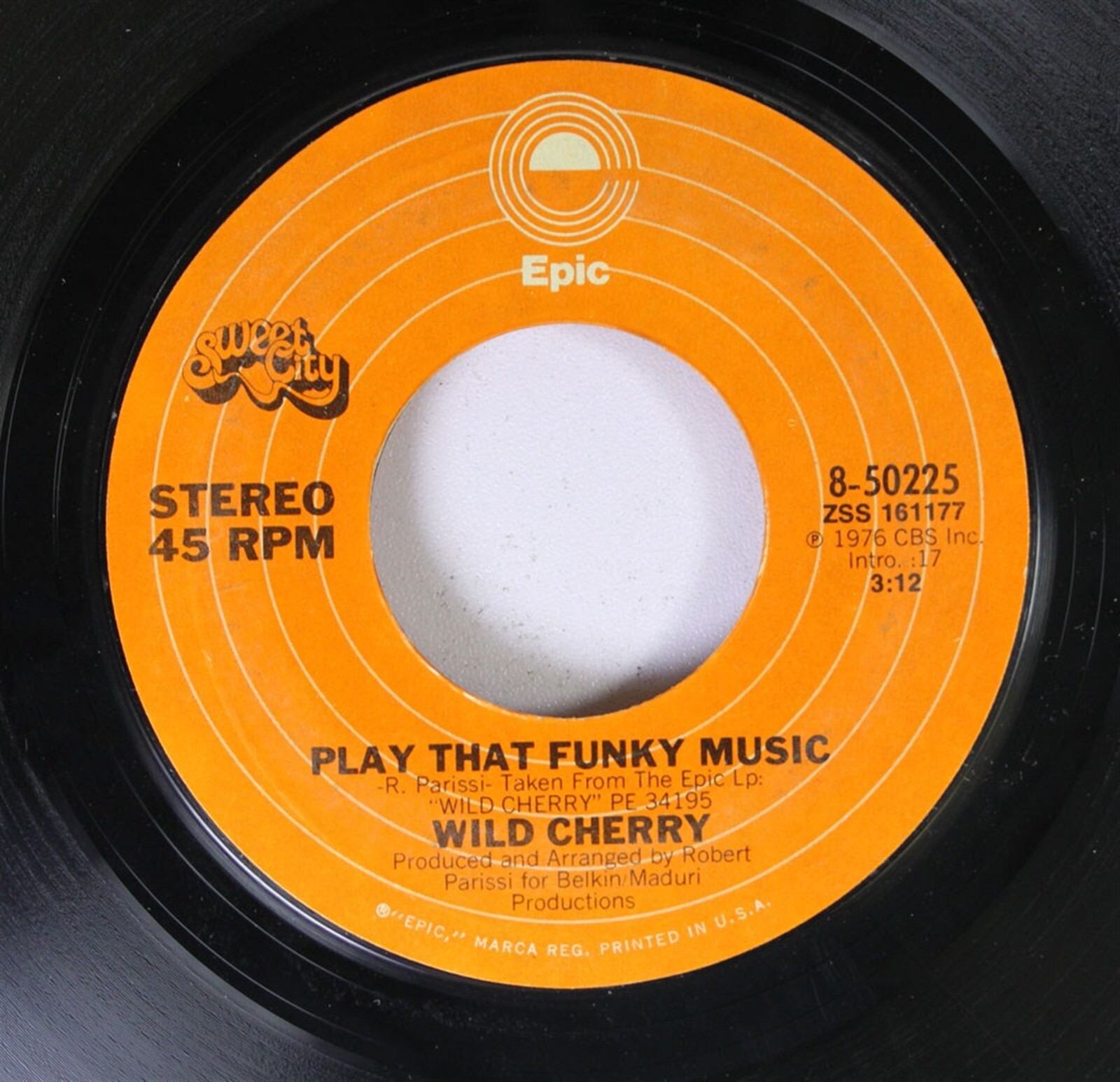 Soul 45 Wild Cherry - Play That Funky Music / The Lady Wants Your Money On Epic | eBay