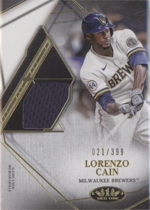 2022 Topps Tier One - Topps Certified Relics Lorenzo Cain #T1R1-LC /399 ...