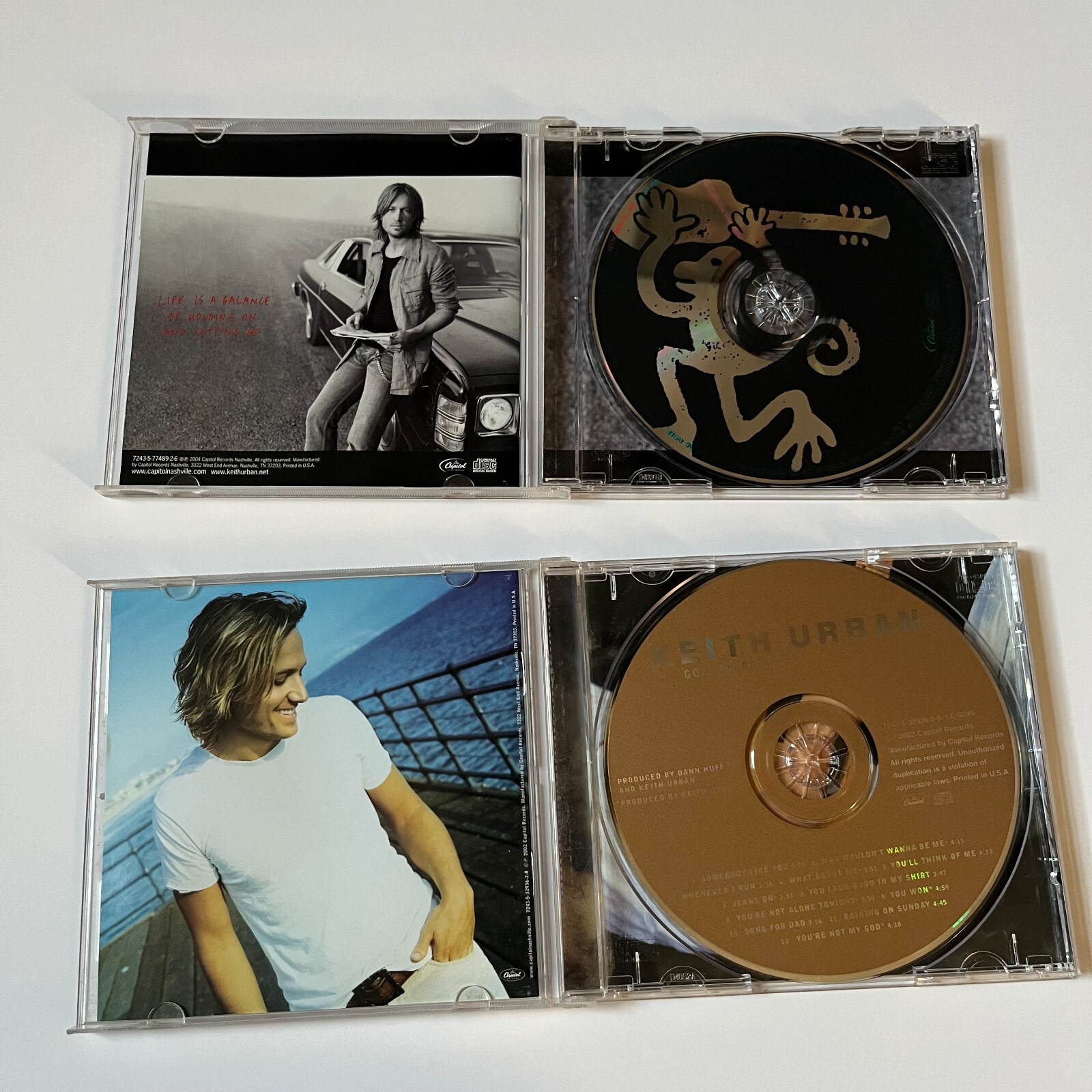 2 CD Lot - KEITH URBAN - Clean Discs - FREE SHIPPING ~ Country Music | eBay
