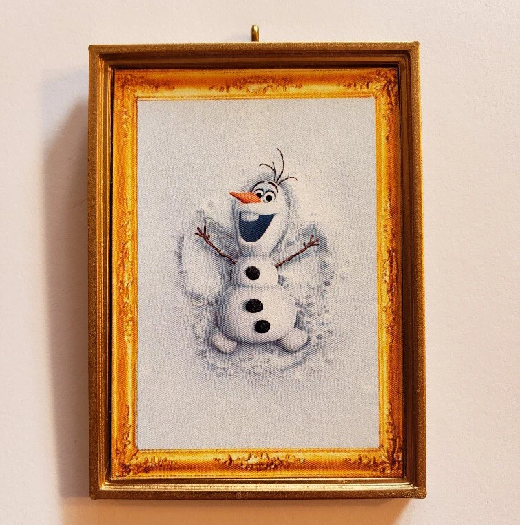 Olaf The Snowman Snow Angel