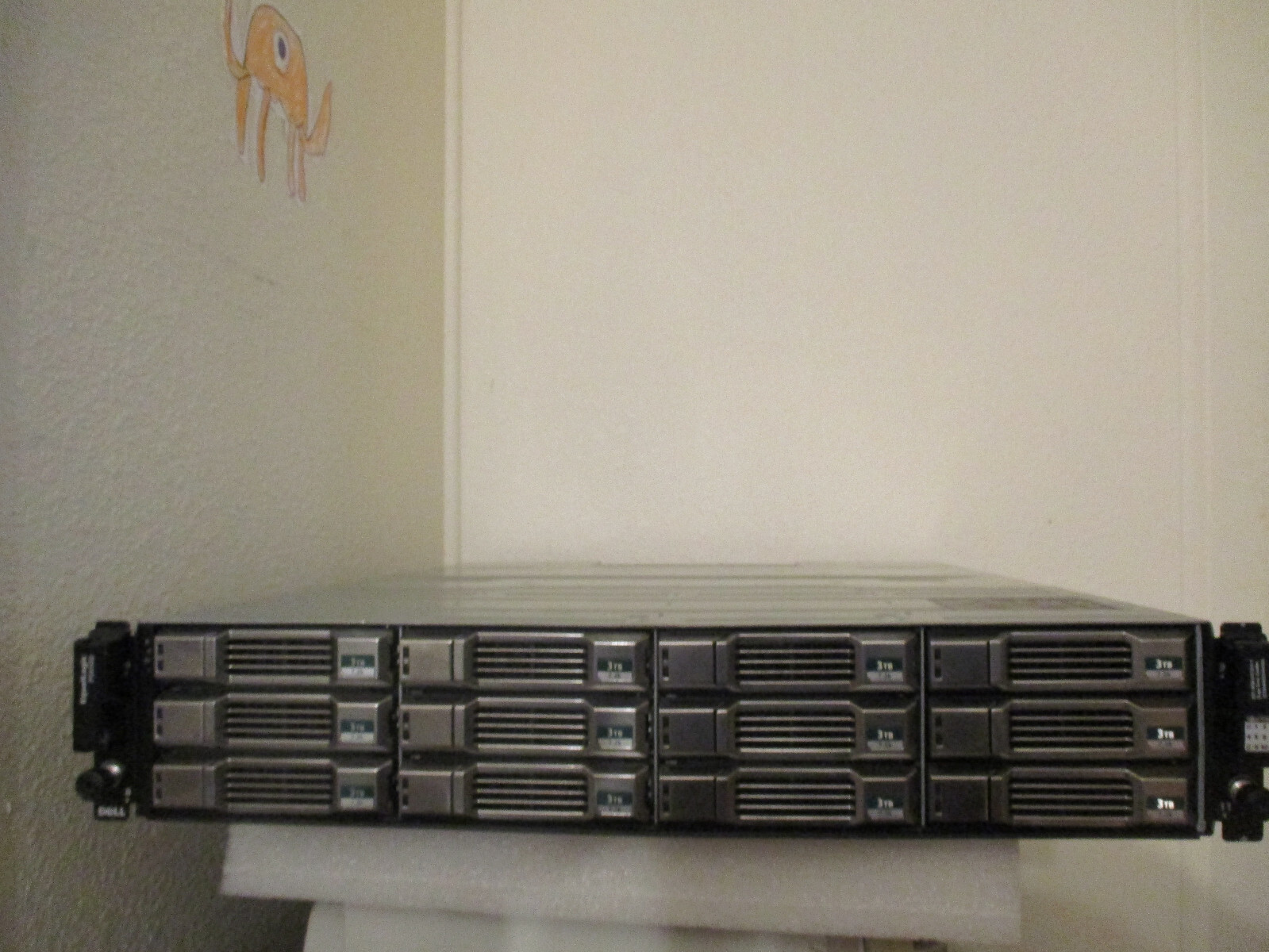 Dell EqualLogic PS4100 12 x 3TB SAS hard drive ISCSI 1gbe 36TB 2 x Type ...