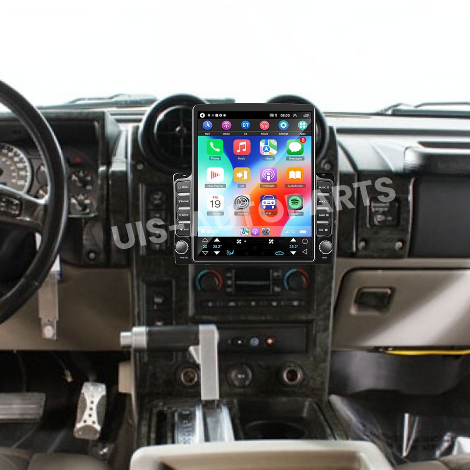 9.7'' CarPlay For Hummer H2 2003-2006 Car Stereo Radio Android 13 GPS ...