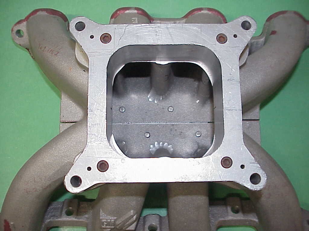 NEW GM NASCAR Unfinished Aluminum Intake Manifold SB2.2 Chevy #12370854 ...