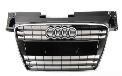 Genuine Audi TT 2011-2014 Front Bumper Center Glossy Black Grille ...